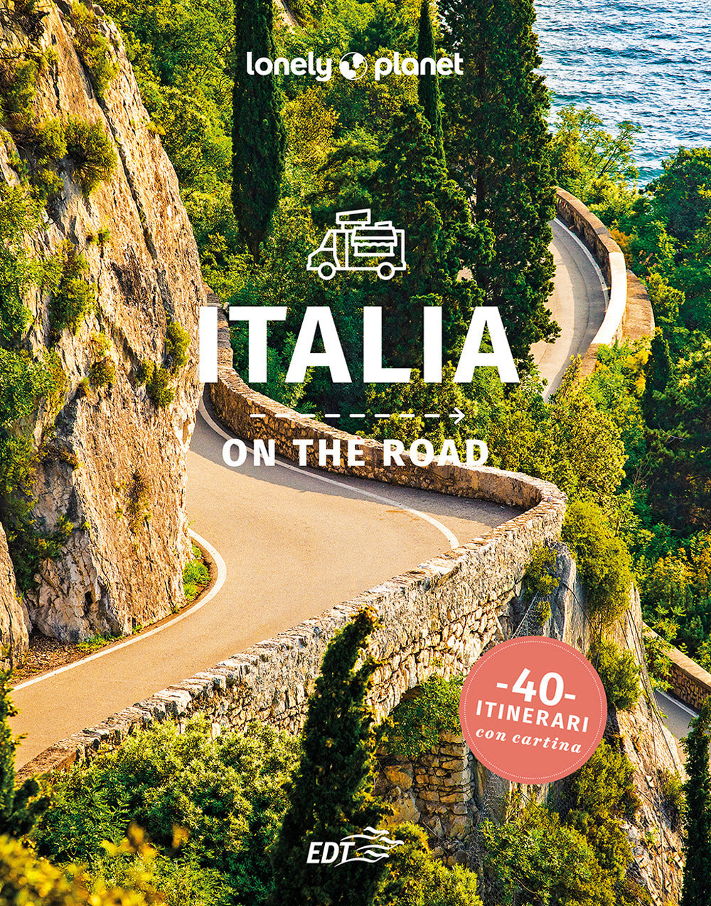 Italia on the road. 40 itinerari. Con cartina | Giunti al punto