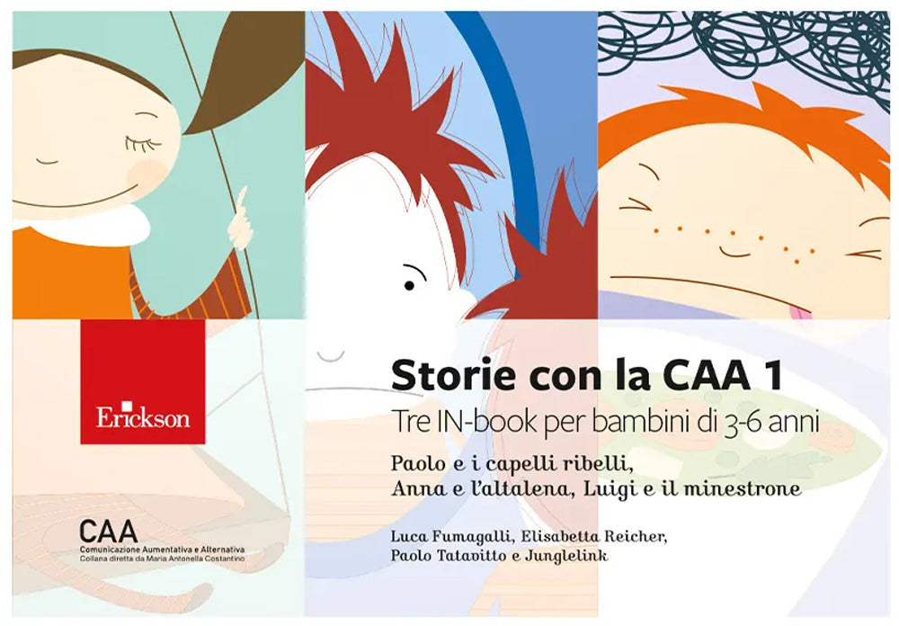 Storie con la CAA 1. Tre IN-book per bambini di 3-6 anni: Paolo e i ...